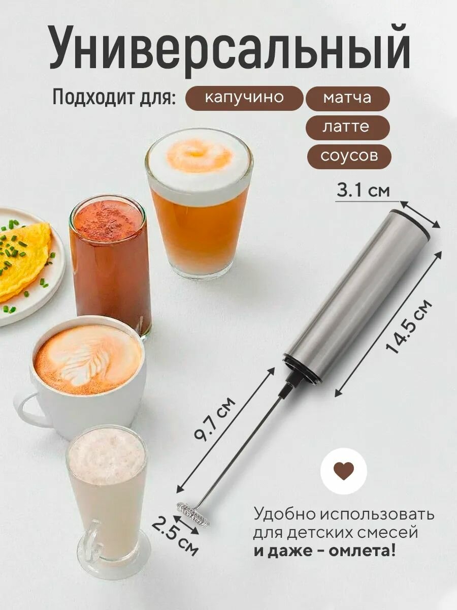 Капучинатор электрический вспениватель молока