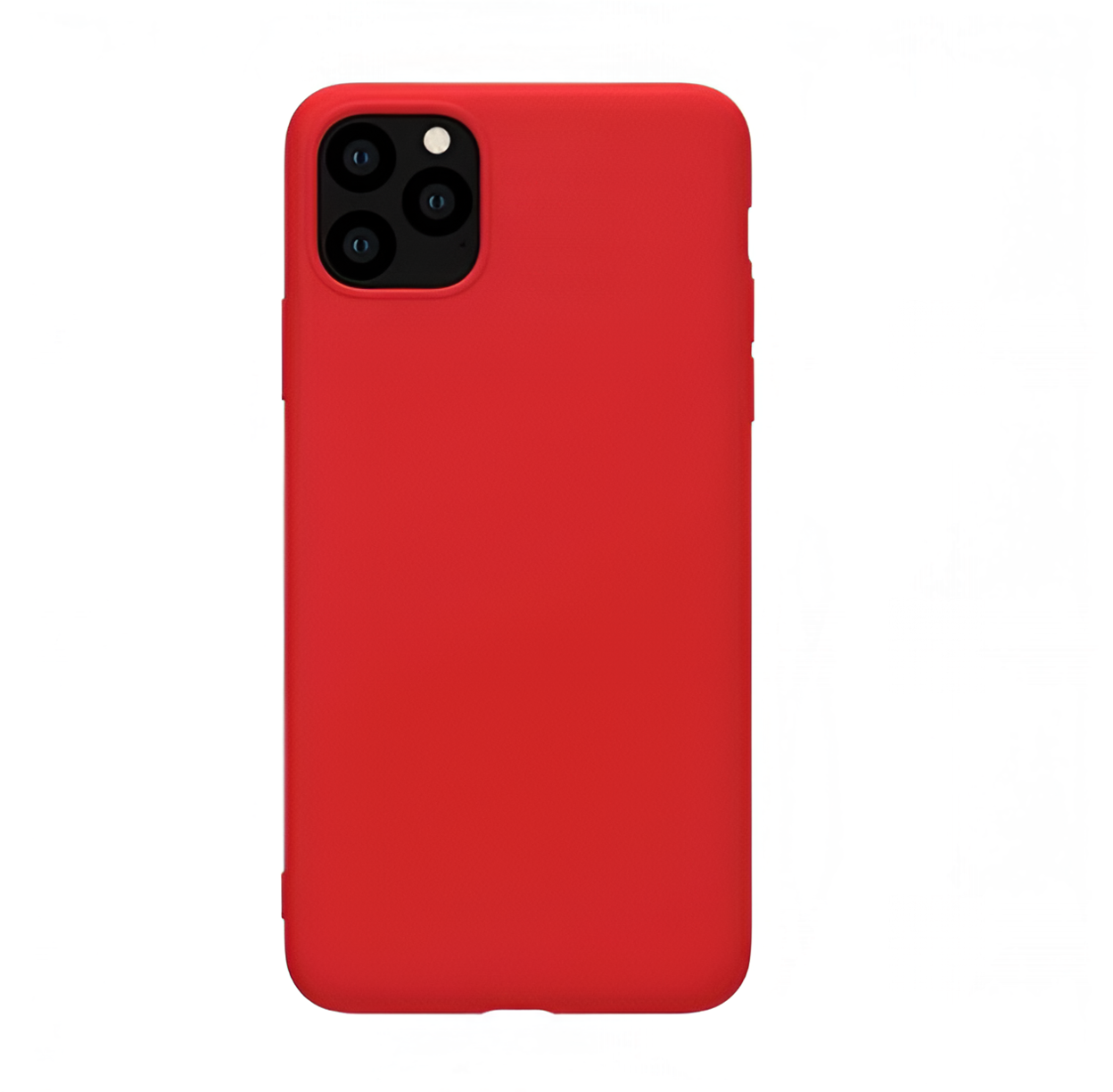 Чехол-накладка для Apple Iphone 11 Pro Красный Premium TPU 1.2mm