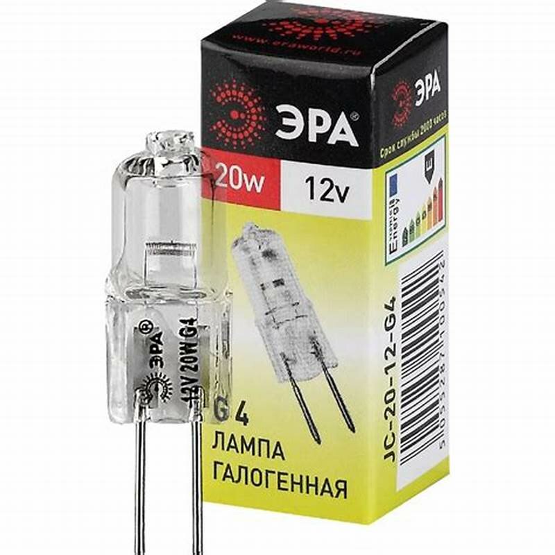 Лампа галогенная JD, 20 Вт, G4, 3000 К