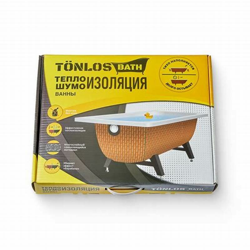TONLOS BATH. Комплект для шумоизоляции ванны
