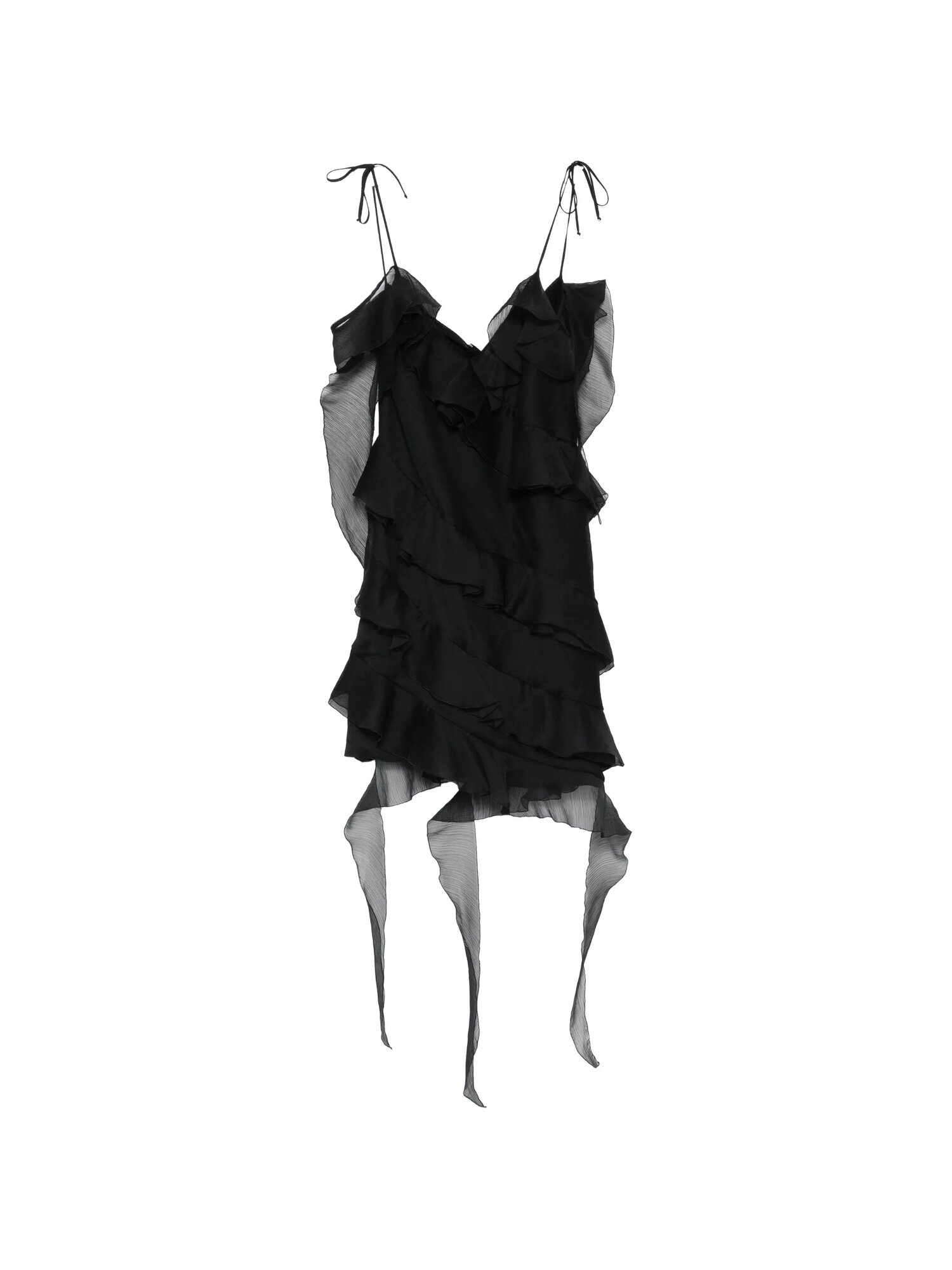 Платье Ruffled mini dress