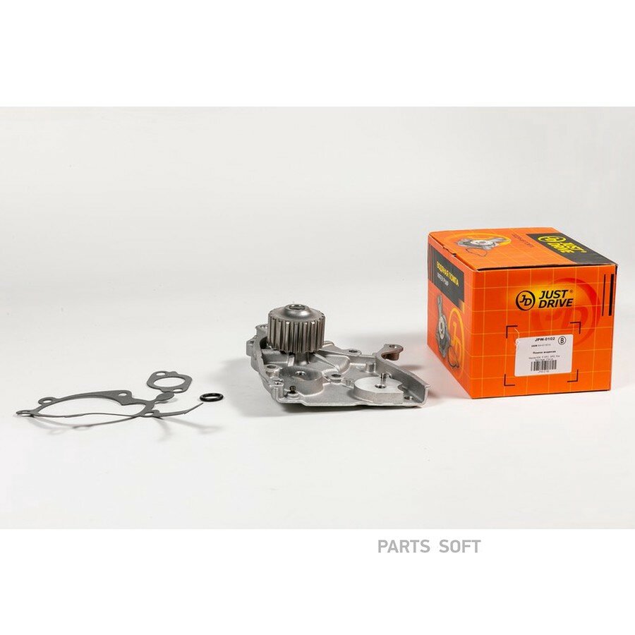 Помпа водяная JUST DRIVE JPW0102 Mazda 626, E SR1, SR2, Kia Sportage, Clarus;