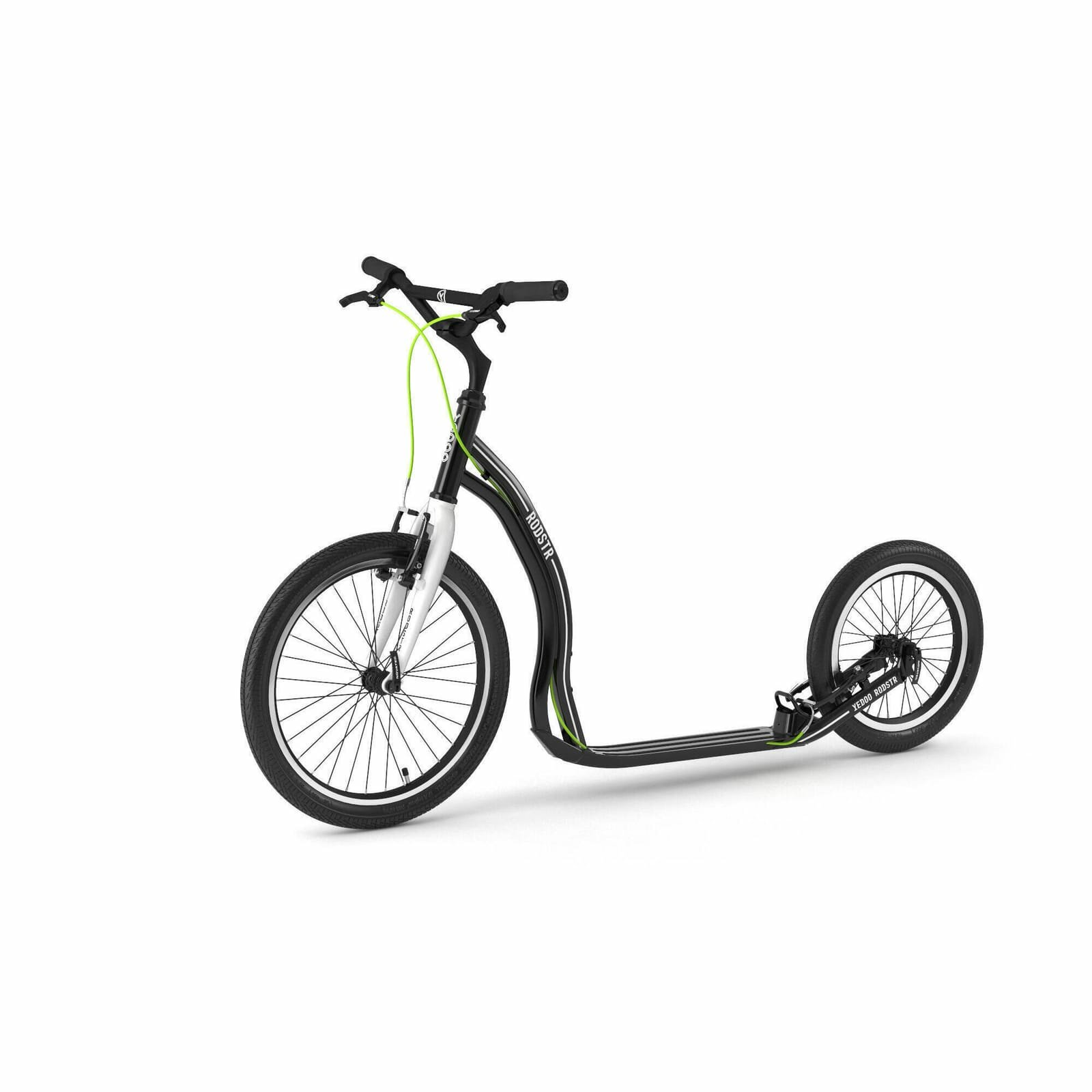 DECATHLON самокат Yedoo Rodstr, 20/16, черный