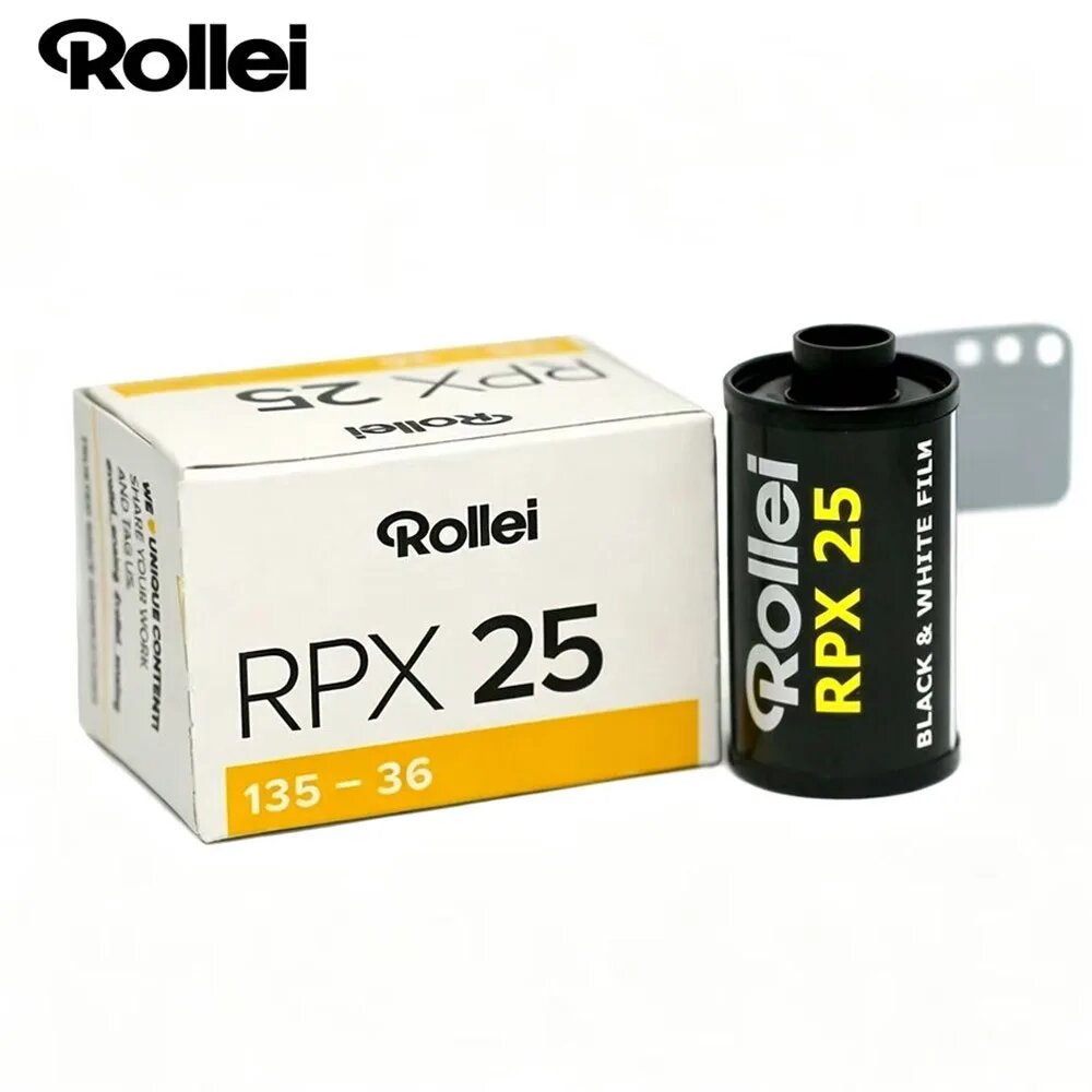 Рollei RPX 25 135 черно-белая пленка 35 мм 36 кадров/рулон 10 Rolls