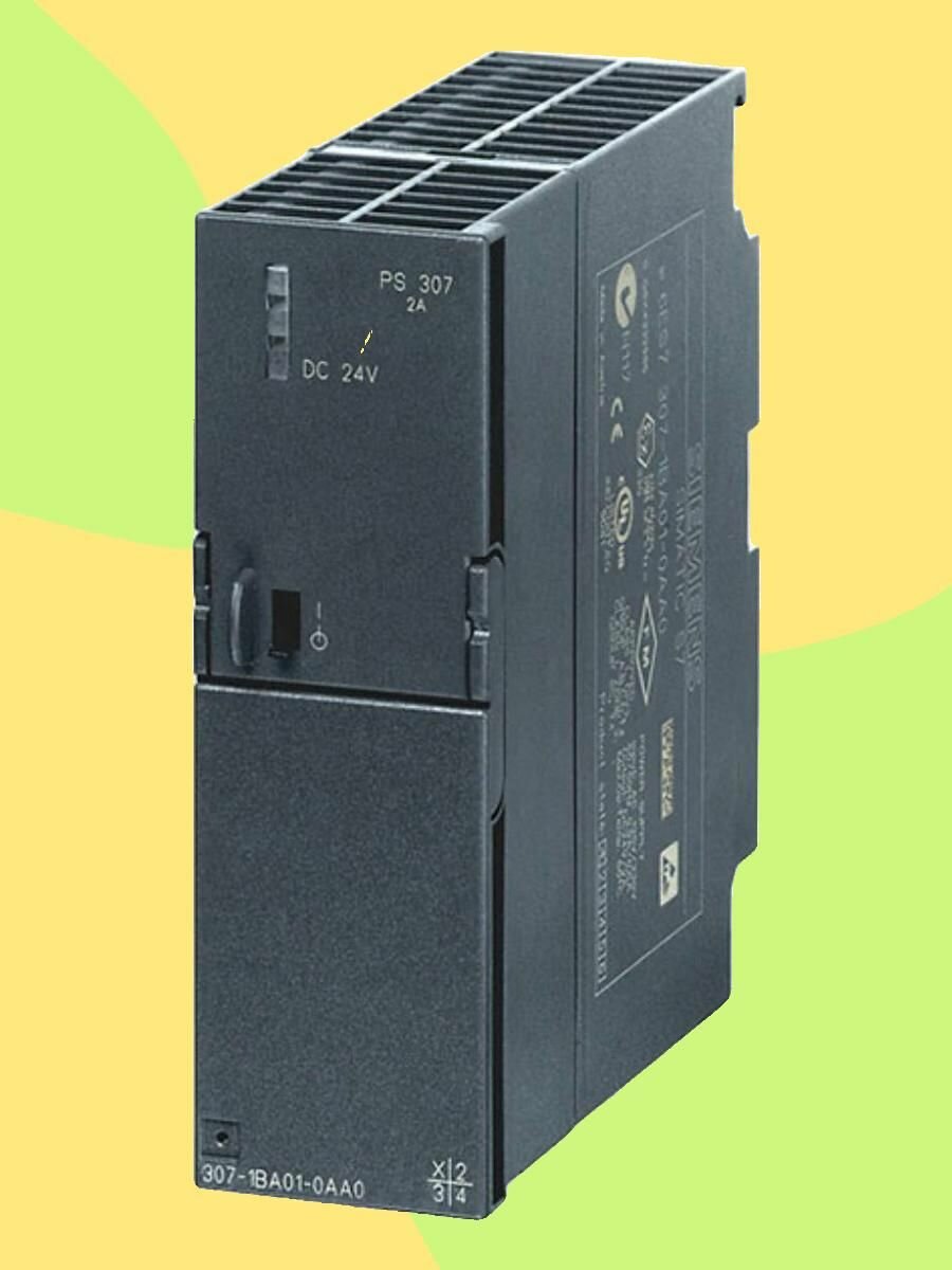 Стабилизированный блок питания PS307 вх 120/230 В, вых 24 В/2A, SIEMENS,