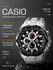 Наручные часы CASIO Edifice, серебряный