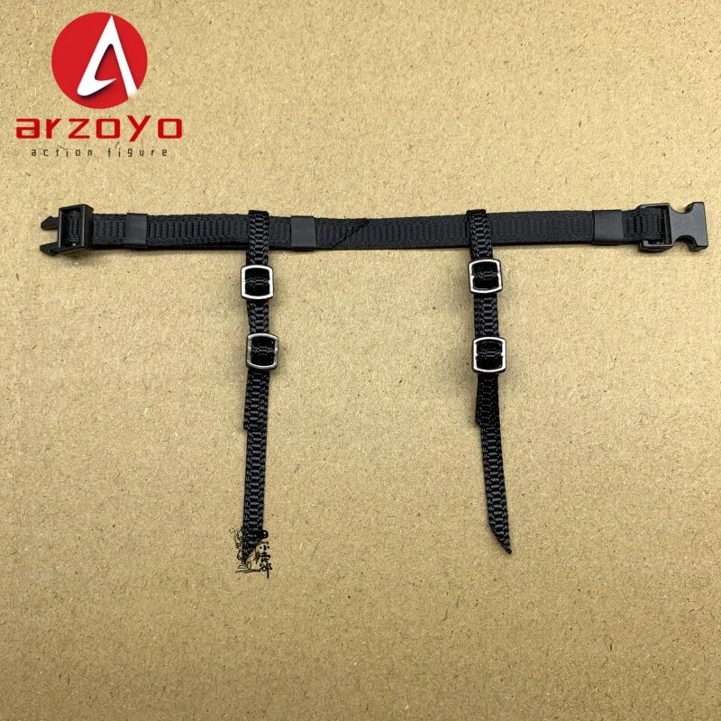 Сбруя для фигурки 1/12, черный, strap 5