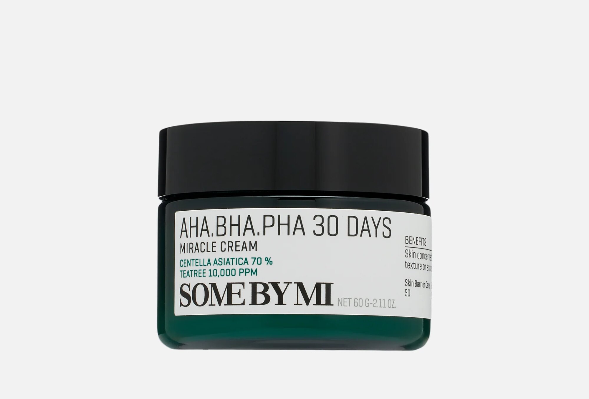 Крем Some By Mi "AHA-BHA-PHA Miracle Cream", для проблемной кожи, 60 г