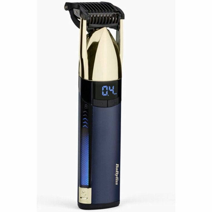 Триммер BaByliss S992E для бороды и волос, водонепроницаемый IPX5, 0,512 мм, до 2 часов работы, синий профессиональный уход дома