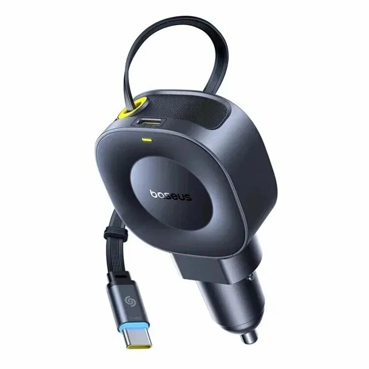 Автомобильное зарядное устройство Baseus PrimeTrip VR2 Max 45W 2xUSB-C (C0206900) черный