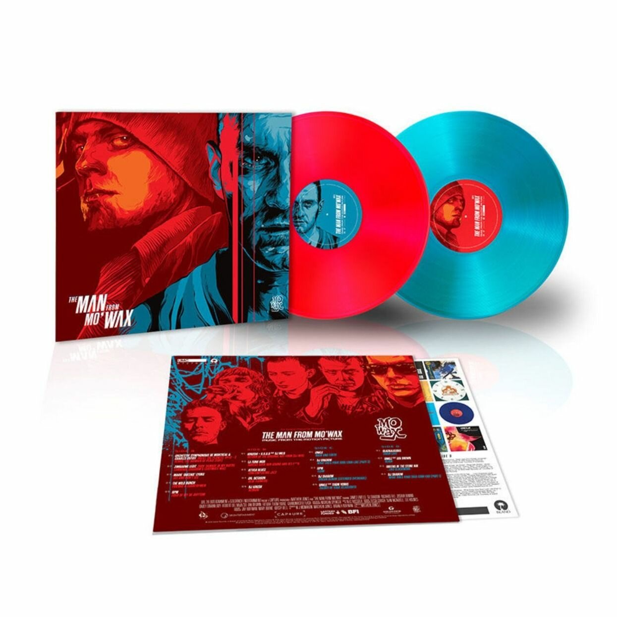 Виниловая пластинка Various - The Man From Mo'Wax, 2 x Vinyl, LP, Red, Blue /> New