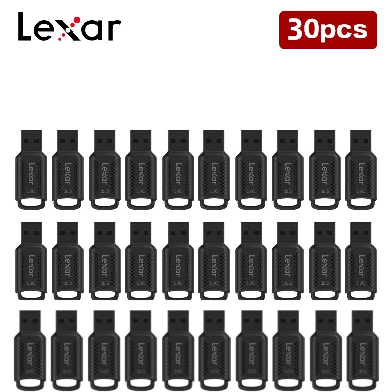 Lexar USB 3.2 флэш-накопитель V400 32/64/128 ГБ 32GB 30PCS