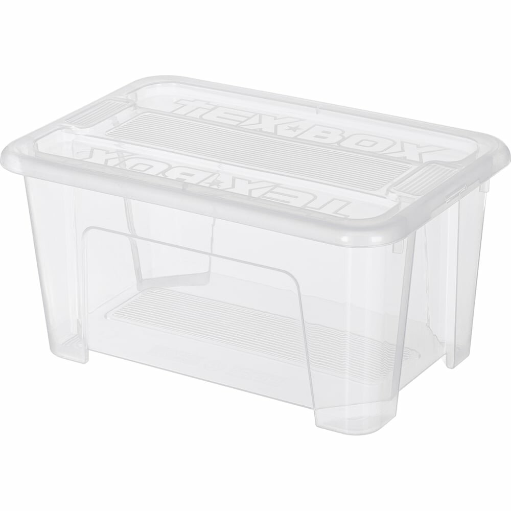 Универсальный ящик Econova TEX-BOX 28x18.3x14 см, 4.5 л, бесцветный 434206901 — фото 1