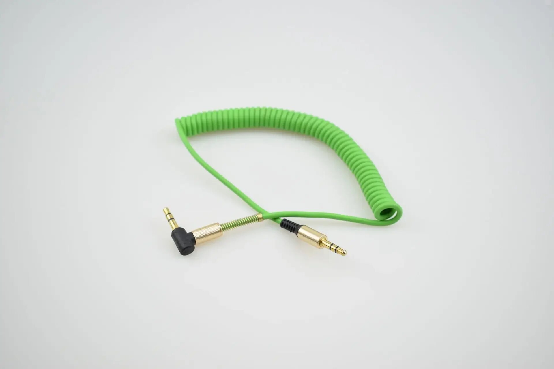 Аудиокабель AUX 3,5 мм Jack-Jack 1,8 м Зеленый, green