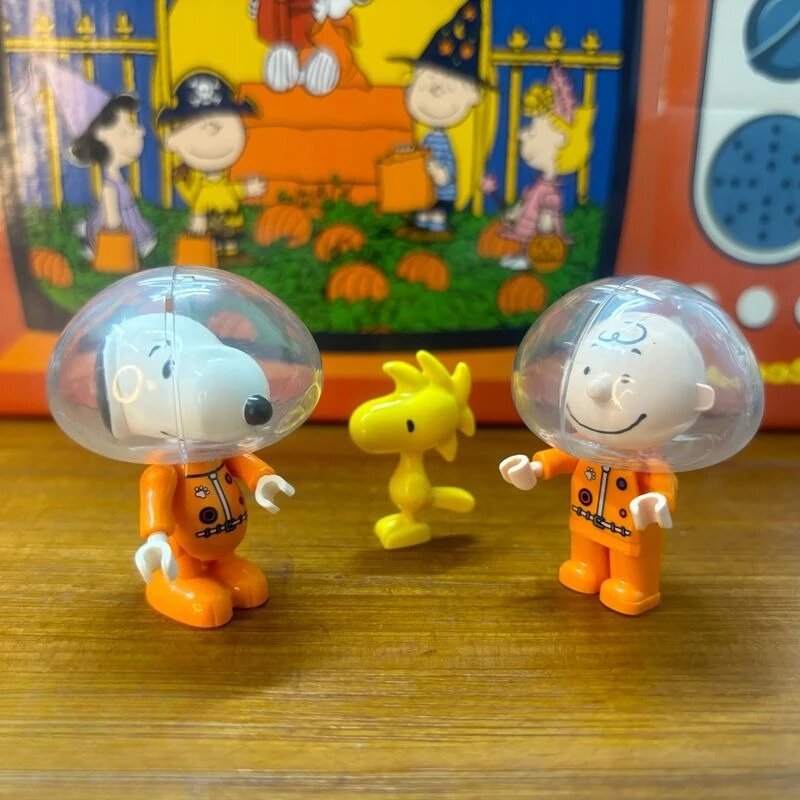 Фигурки Снупи, Чарли Браун, Вудусто, Bandai, Цвет: 2