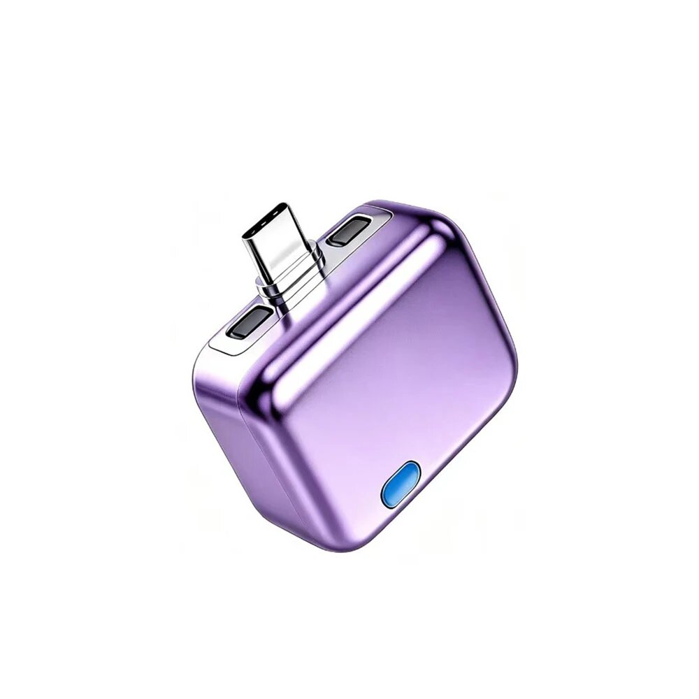 Защита от перезаряда Type-C 140W с физическим отключением для безопасной Фиолетовый, Purple Adapter