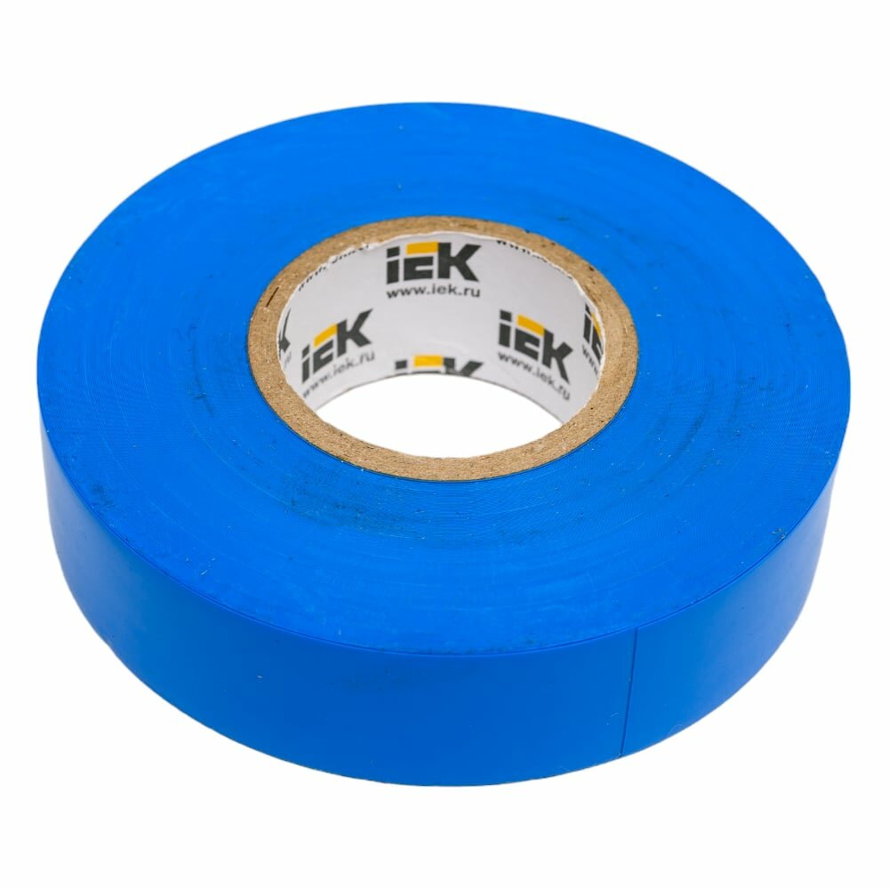 Изолента IEK Mixtape 7 0.15x19 мм, синяя, 25 м EX-IZ10-C15-19-25-K07 — фото 1