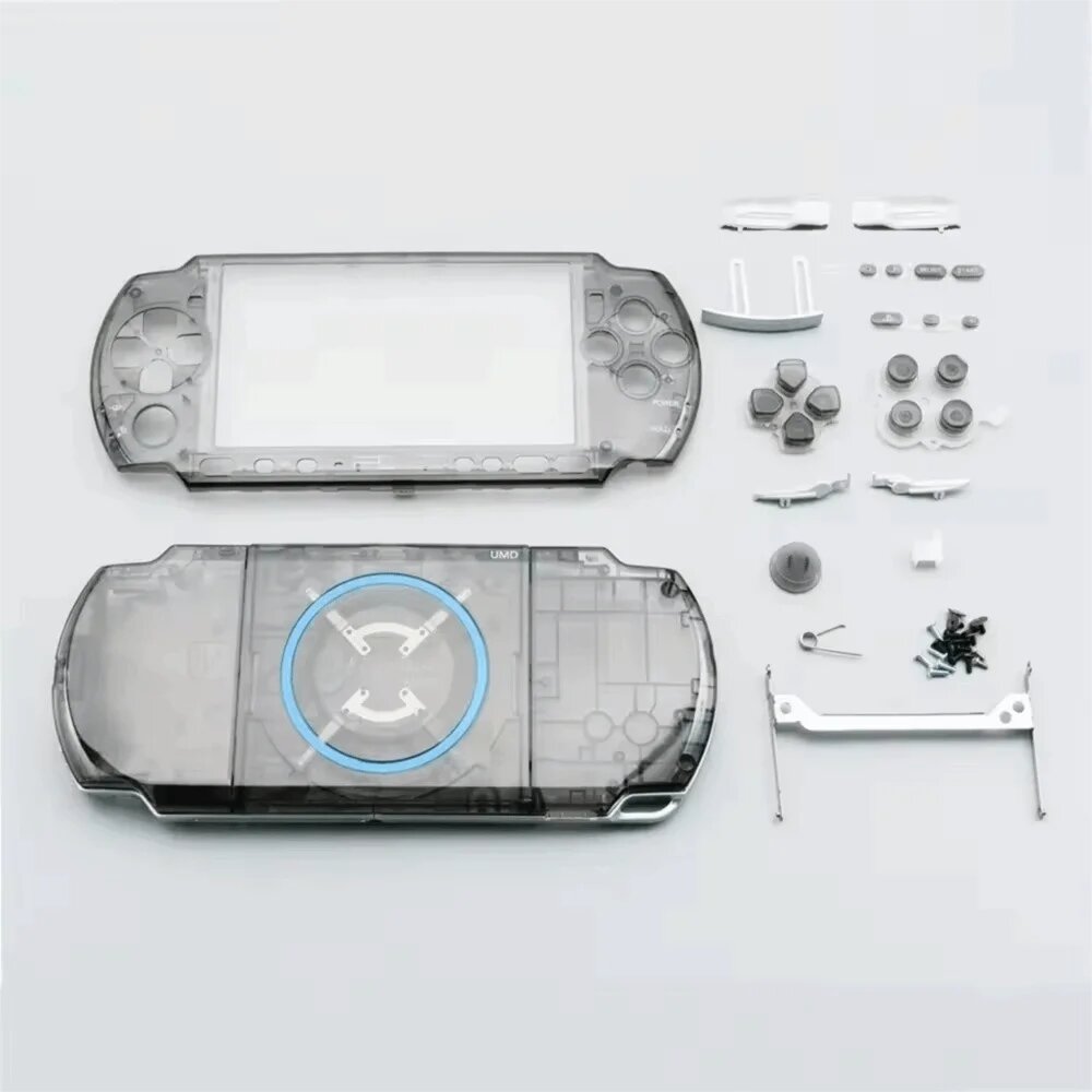 Прозрачный корпус для PSP 3000, Black