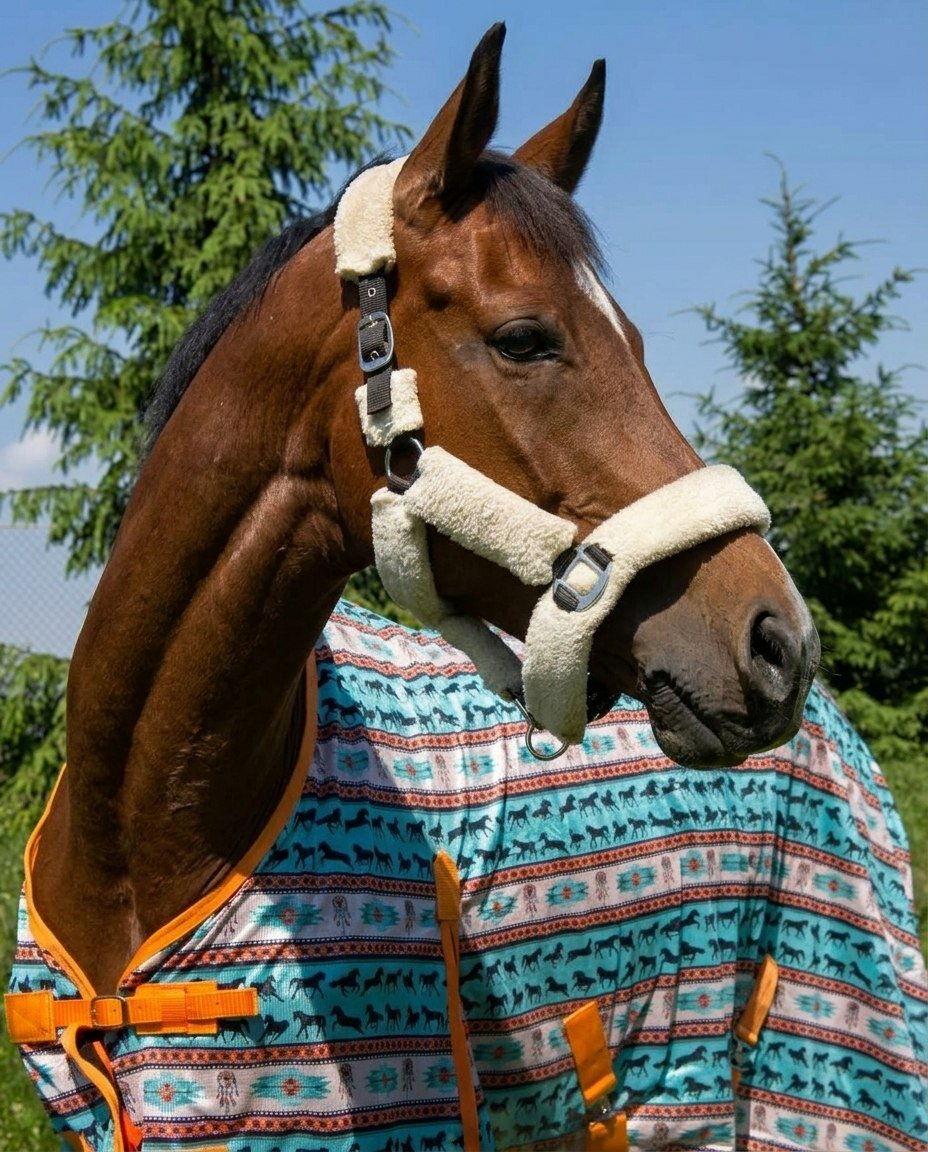 Антимоскитная попона Вестерн HorsePlanet