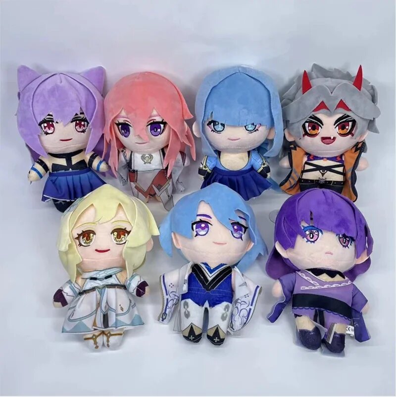 Genshin Impact Yae Miko плюшевая подушка, розовый, 20 см