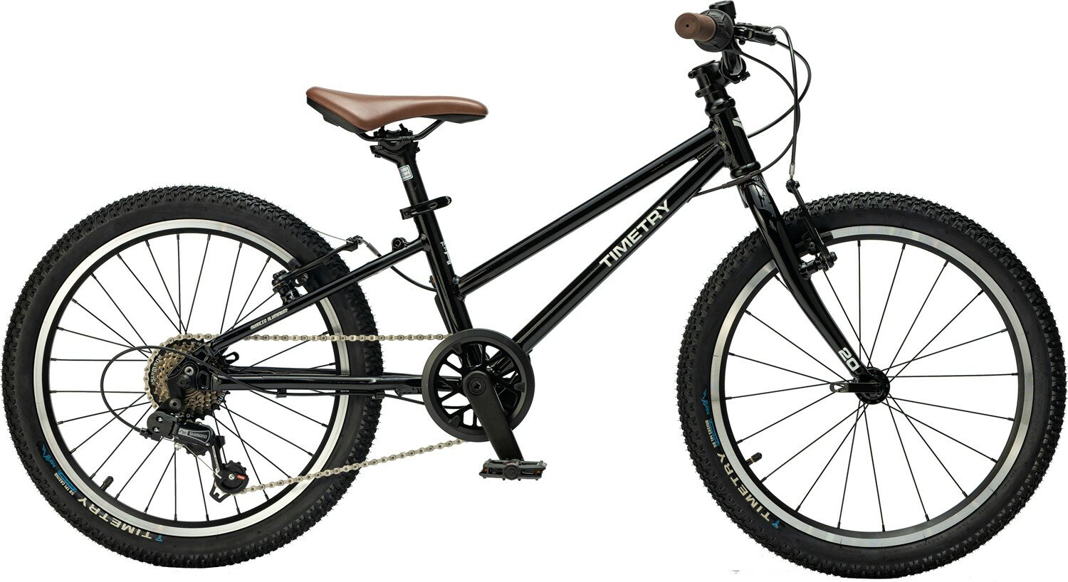 Велосипед Timetry TT267 20, рама 10" (110-130 см), черный