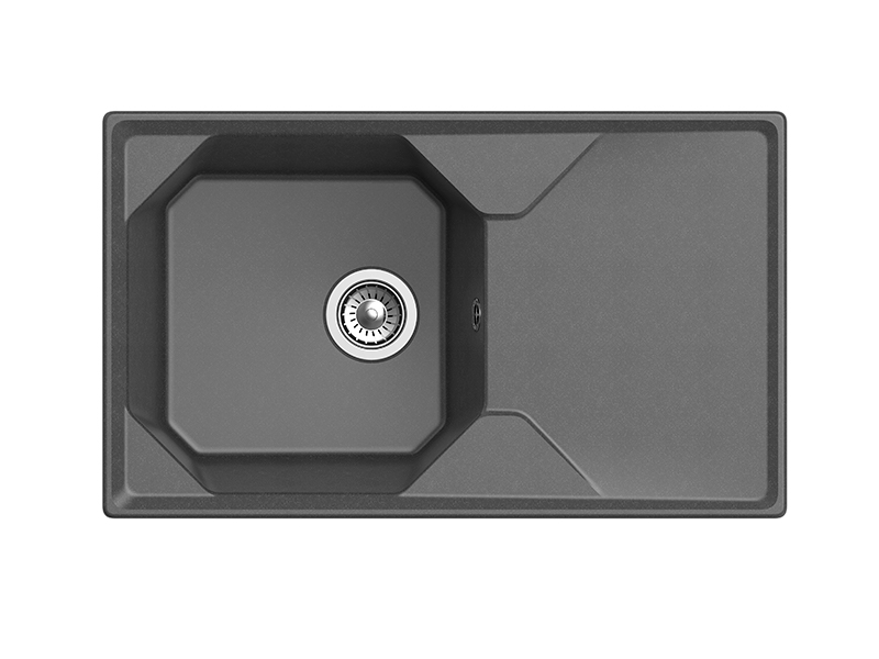 Мойка кухонная GranFest UNIQUE GF-U-840L графит