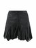 Юбка Isabel Marant Daneen button-down ruffled mini skirt, размер 38, черный