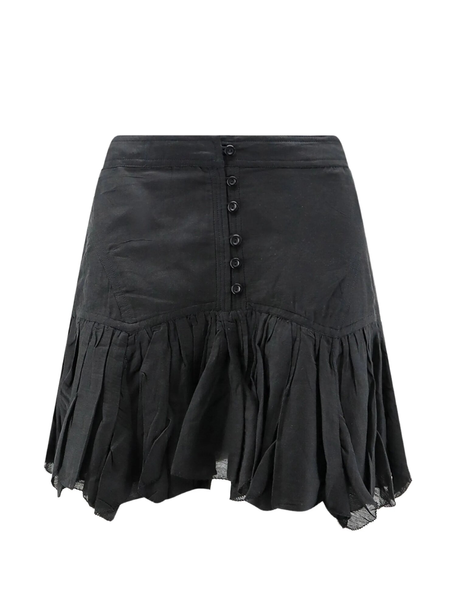 Юбка Daneen button-down ruffled mini skirt