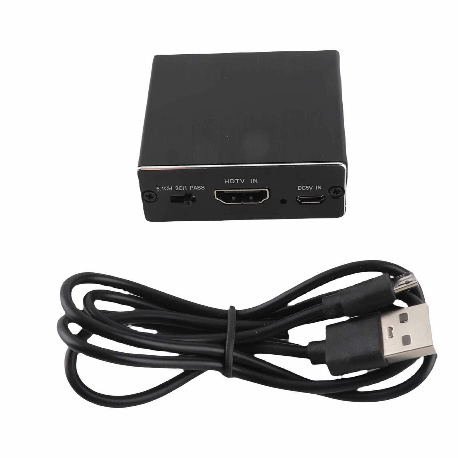Аудиоэкстрактор 4Kx2K, HDMI-мультимедийный интерфейс с 3,5-мм стереовыходом, видео- и аудиоконвертер для HD-устройств