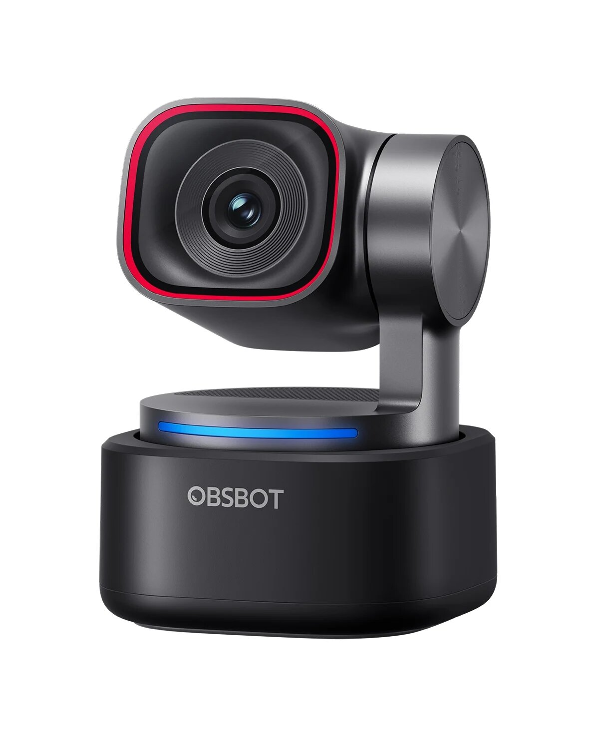 OBSBOT Tiny 3 веб-камера с искусственным интеллектом Spatial Audio 4K, камера PTZ с ИИ отслеживанием, equipped с датчиком 1/1,28", тройным микрофоном, голосовым и жестовым управлением,