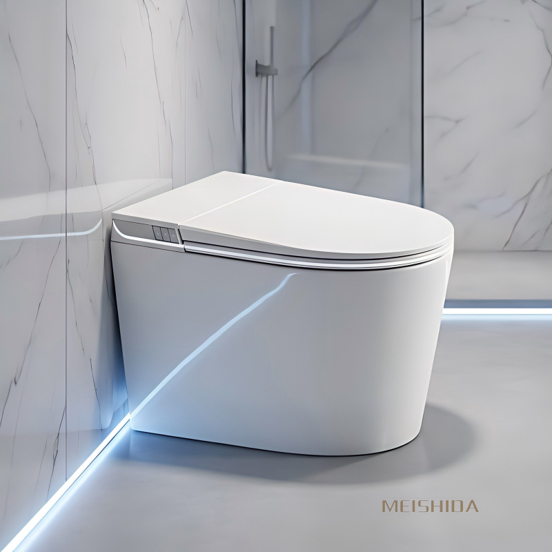 Унитаз MEISHIDA MEISHIDA-606BSHP, с УФ-дезинфекцией и ароматизацией, 58,8 см