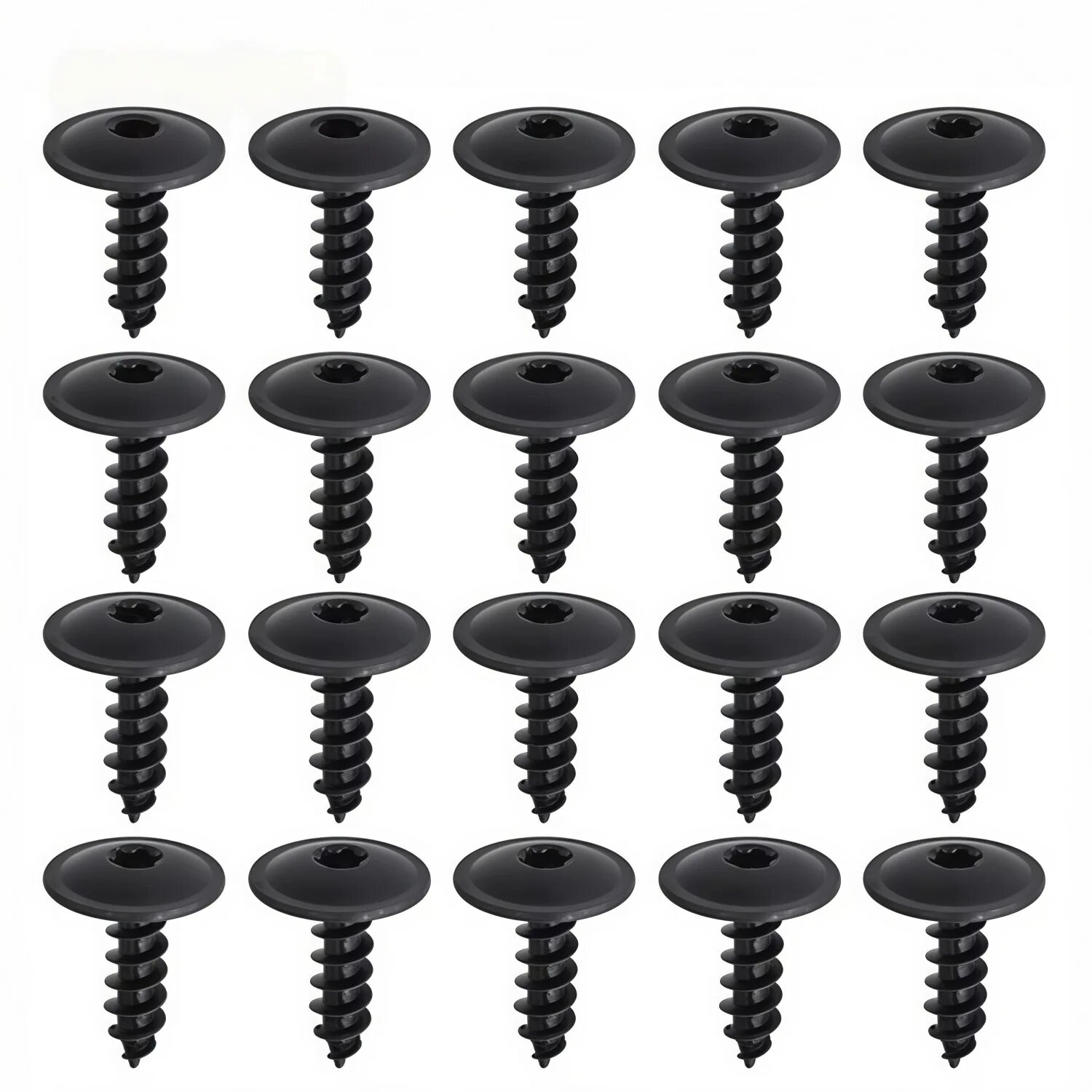N90974701 Крепежные клипсы Torx для крышки двигателя, защитного кожуха, колесных арок, 60pcs