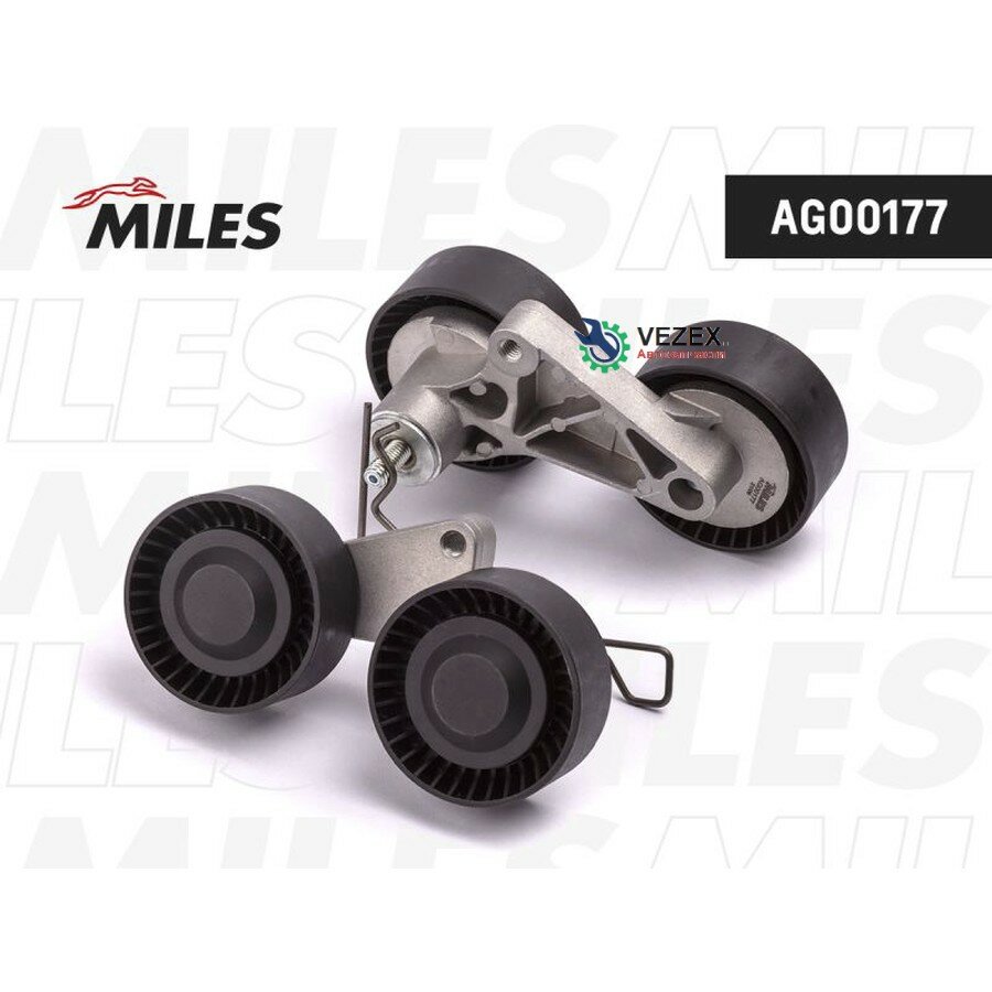 MILES AG00177 Натяжитель ремня приводного BMW E39/E38 M62 3.5-4.0L AG00177
