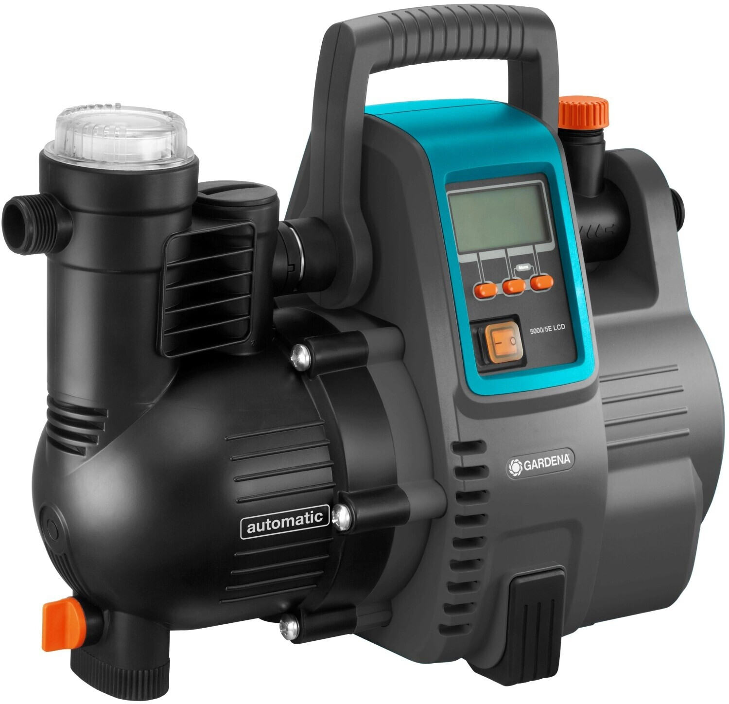 Насос напорный автоматический GARDENA Comfort 5000/5E LCD 1300Вт, 5000л/ч, 5,0бар