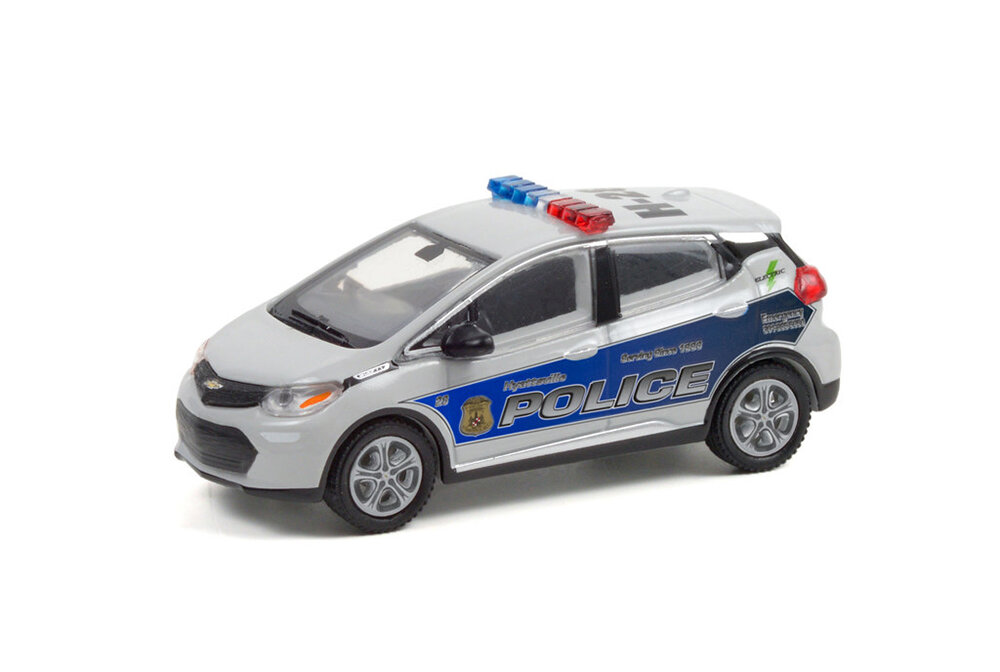 Chevrolet bolt hyattsville city maryland police department 2017 / шевроле болт хайатсвилл сити мэриленд полицейское управление 2017 (длина модели 6-10 см)