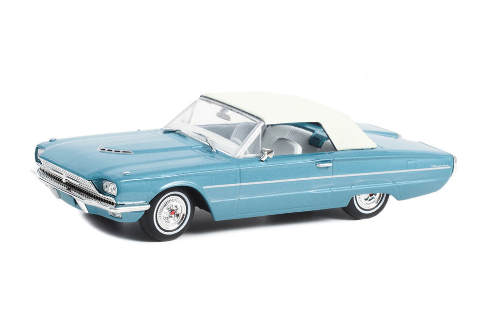 Модель коллекционная GREENLIGHT Ford thunderbird convertible (закрытый) 1966 (из к/ф тельма и луиза)