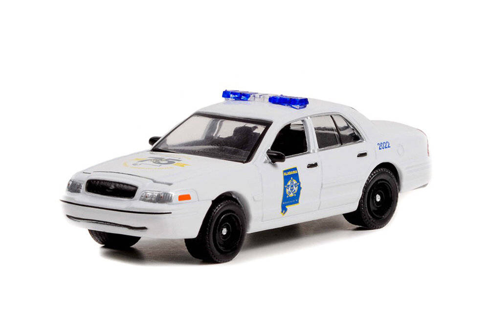 Ford crown victoria police interceptor alabama state fraternal order of police (fop) 75TH anniversary 2008 (длина модели 6-10 см)
