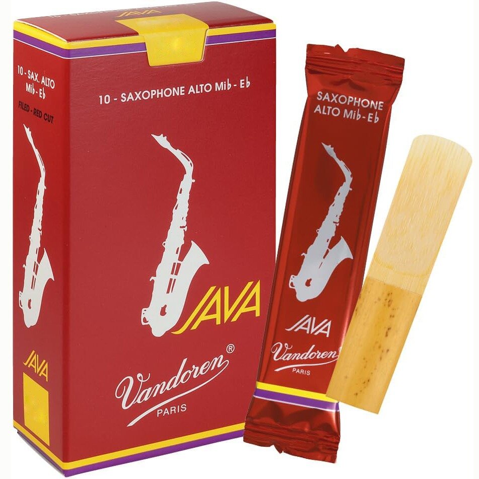 Трости для саксофона альт Vandoren SR2635R Java Red Cut 3.5 10шт