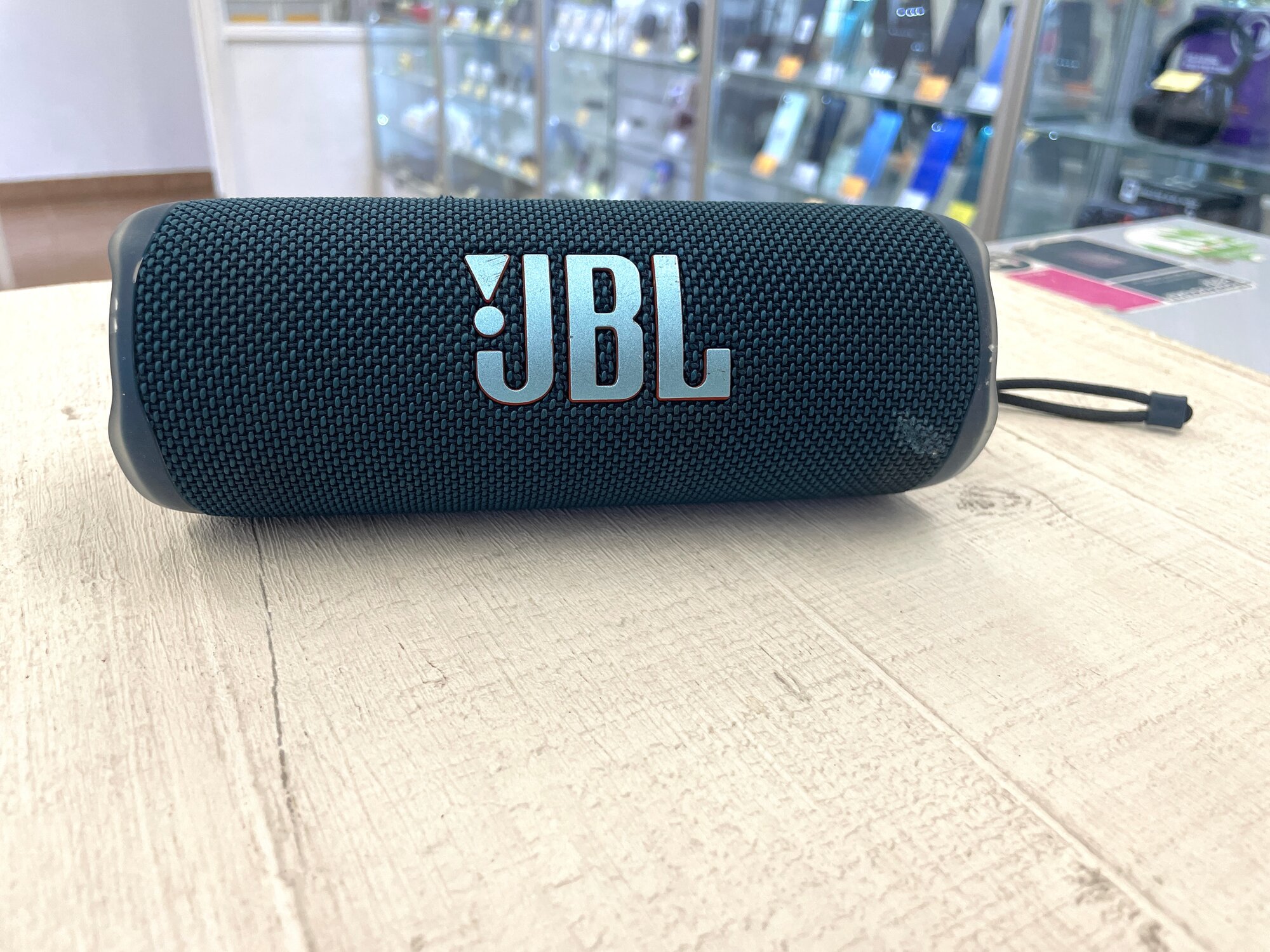 Портативная Bluetooth-колонка JBL Flip 6 с влагозащитой, 30 Вт, синий