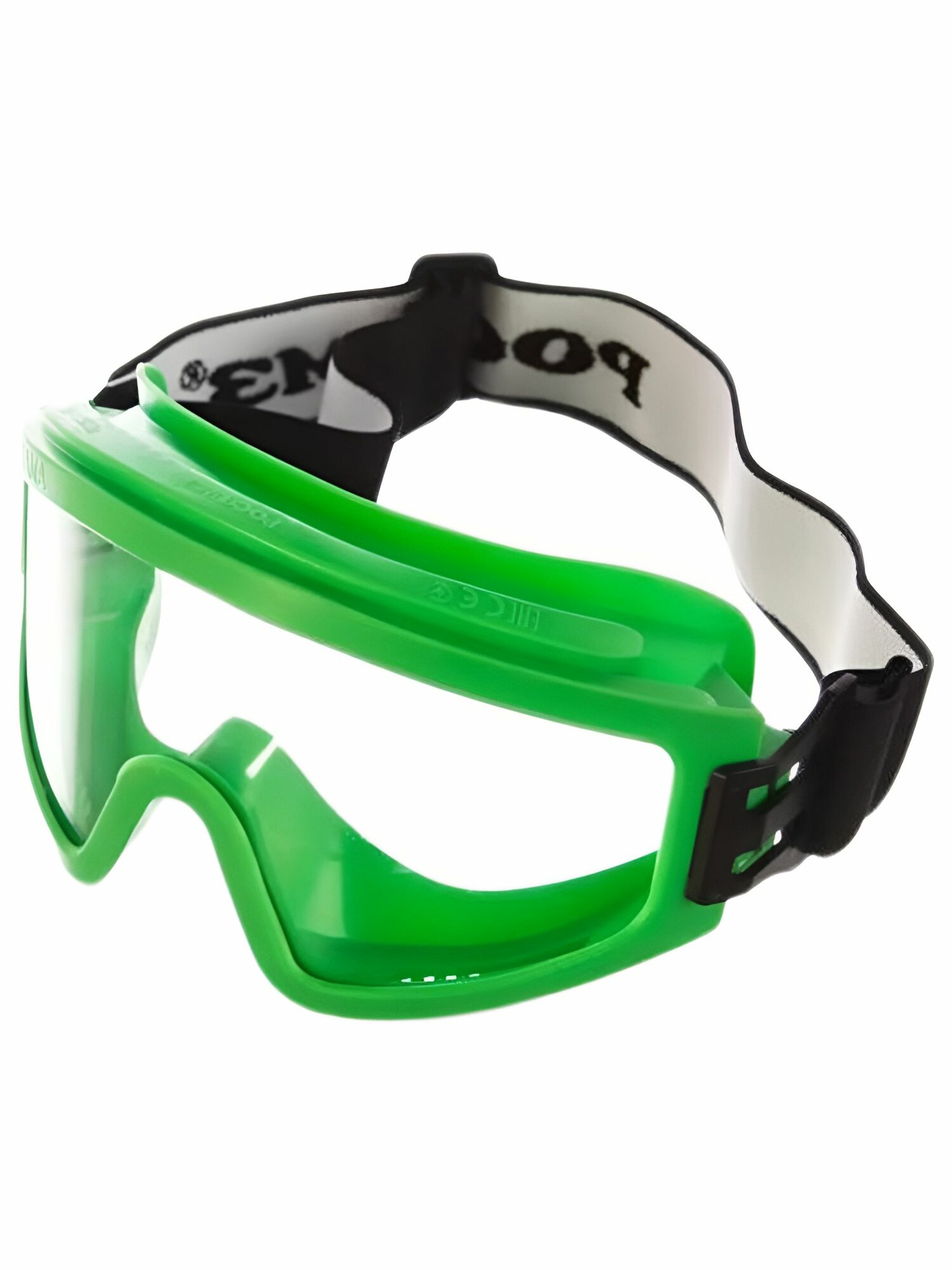 Очки защитные РОСОМЗ ЗН11 PANORAMA STRONG GLASS, закрытые, зеленые (21137)
