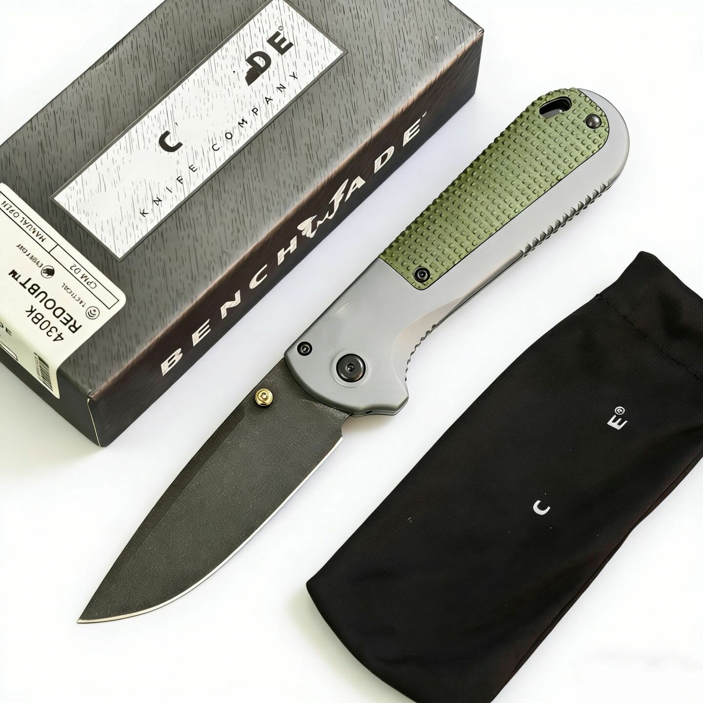 Benchmade Компактный складной нож высокой твердости для дикой природы, острый карманный нож для распаковки посылок и нарезки фруктов
