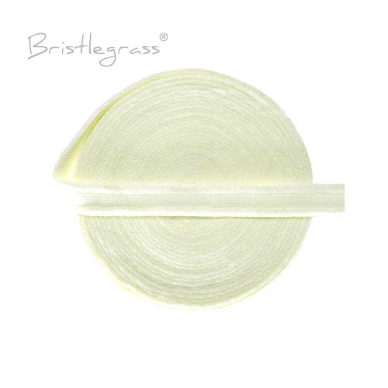 Эластичная лента для бюстгальтера BRISTLEGRASS 3/8", 10мм, Светло-желтый, 2 Yards, Cannoli Cream