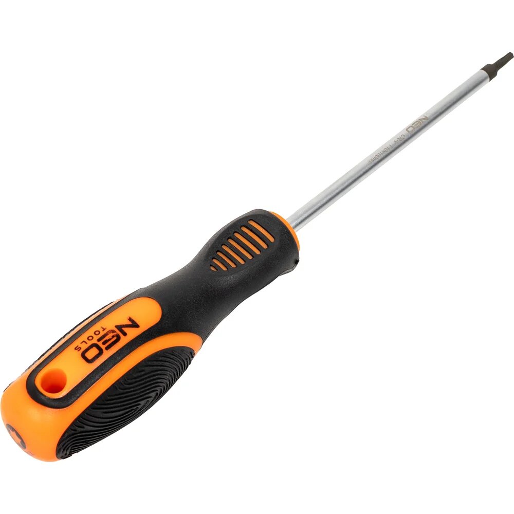 Отвертка NEO Tools 04-186, Torx T10, CrV, ABS-пластик, TPR, 100мм — фото 1