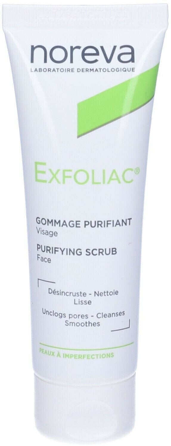 Noreva Очищающий скраб для лица Exfoliac Gommage Purifiant 50мл