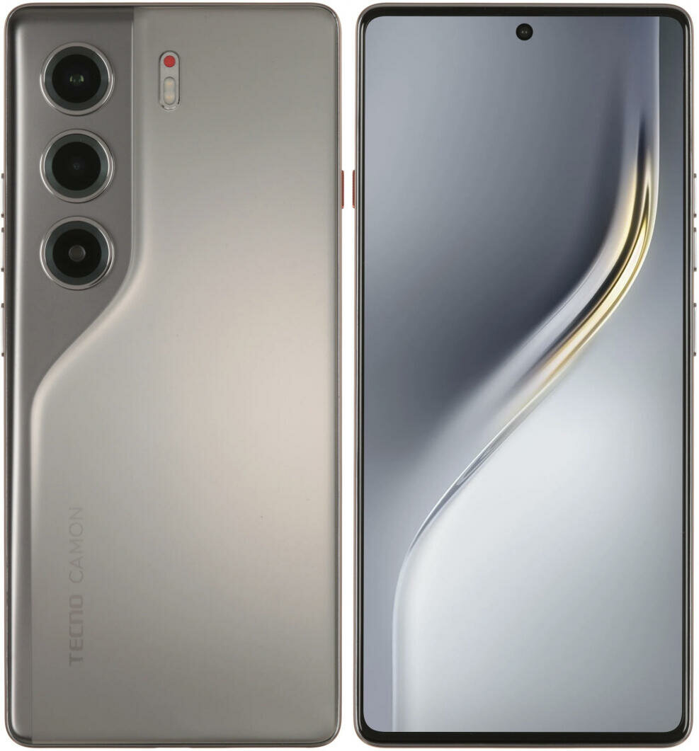 Смартфон TECNO CAMON 40, 4G, NFC, 12/256Gb, Sandy Titanium (Бежевый)