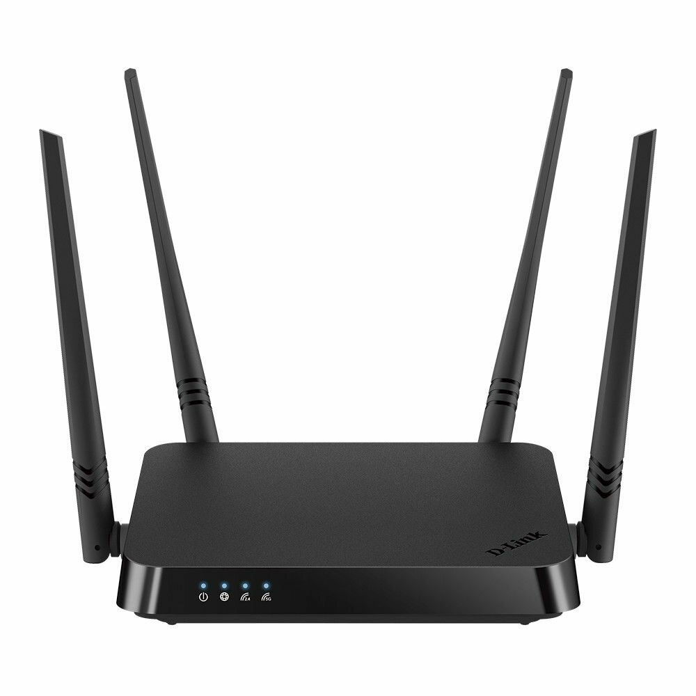Wi - Fi Роутер D - Link DIR - 822/RU/E1A, AC1200, 5xRJ45 100Мбит/с, двухдиапазонный, Mesh