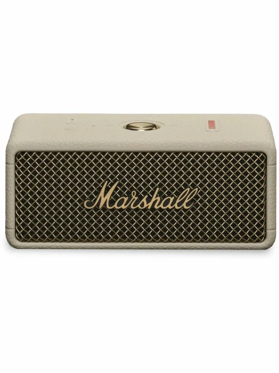 Колонка портативная Marshall Emberton III кремовый/золотистый 20W 2.0 BT 100м (EMBERTON III WHITE)
