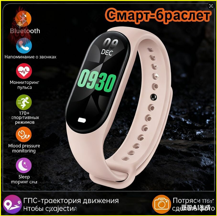 Смарт-часы, Фитнес-браслеты, спортивные часы для мониторинга здоровья, умные браслеты M8, напоминания о звонках и сообщениях, расчет шагов и калорий, контроль фотографий с мобильного телефона, модные браслеты для мужчин и женщин