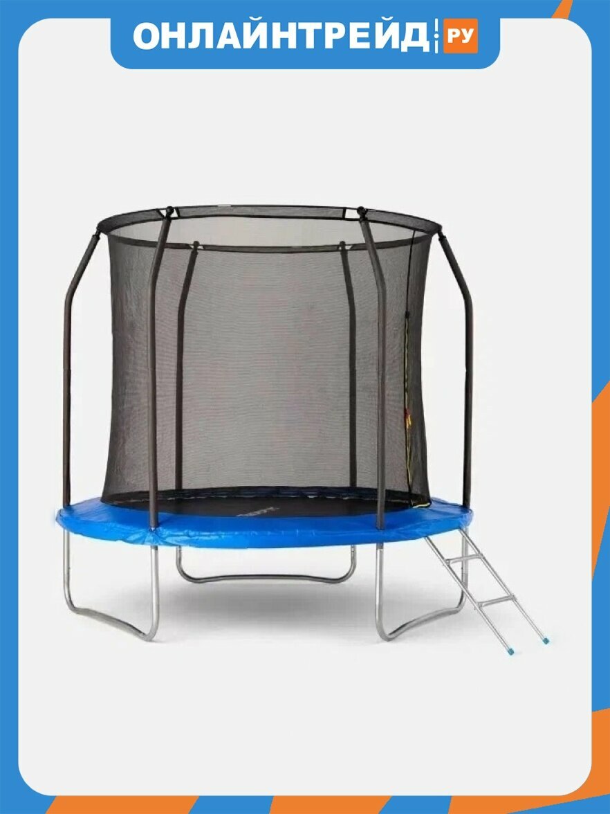 Батут Garden Story D305см (10") Techsport с защитной сеткой (1 уп.)