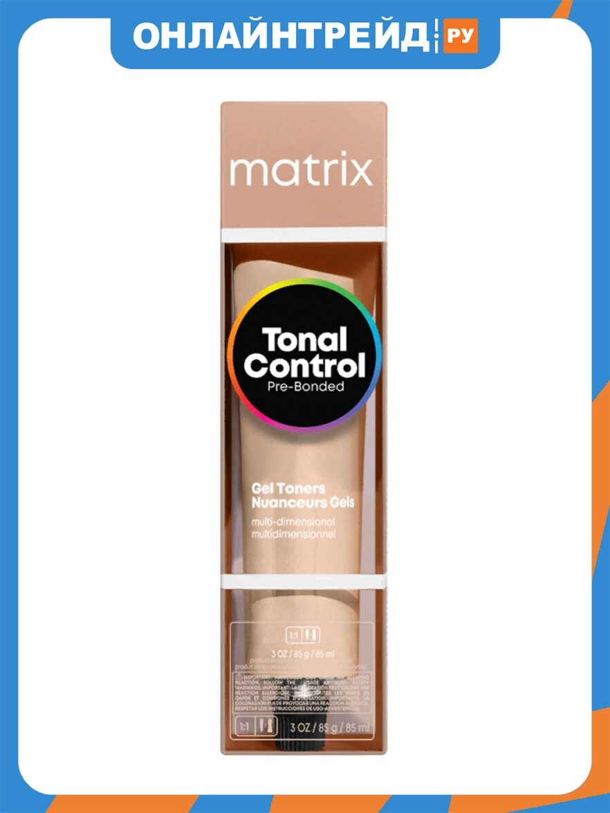 Гелевый кислотный тонер Matrix Cosmetics Matrix Pre-Bonded Clear прозрачный
